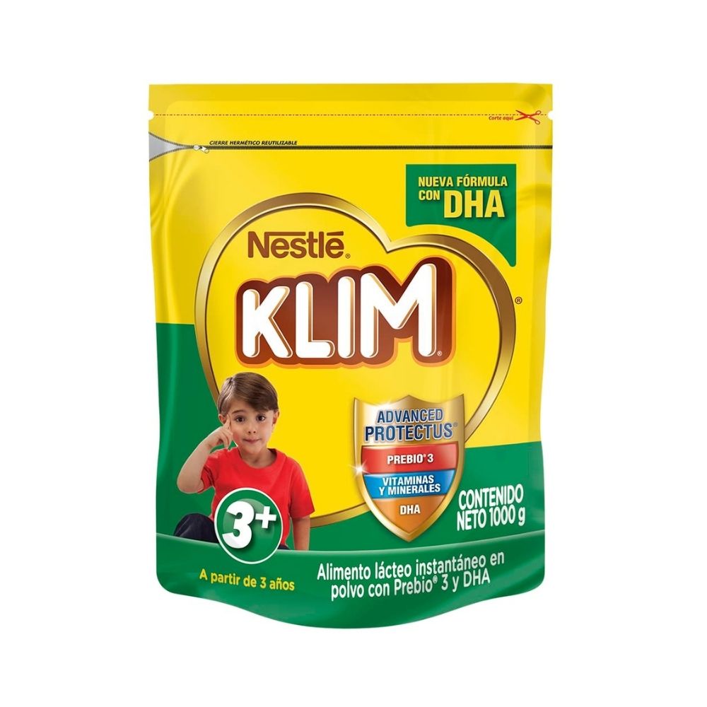 KLIM 3+ PREBIO POLVO BOLSA 1000 G - Farmacia Pasteur - Farmacias Pasteur