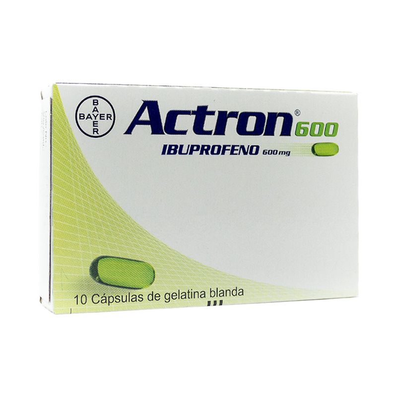 ACTRON CAPSULAS 600 MG - Farmacia Pasteur - Medicamentos y cuidado ...