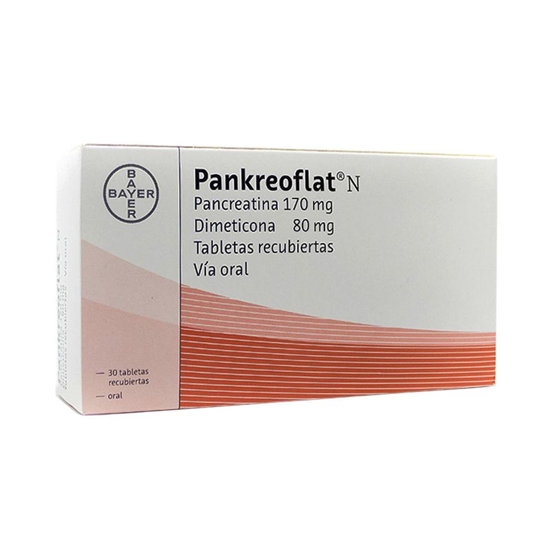 PANKREOFLAT N TABLETAS - Farmacia Pasteur - Medicamentos y cuidado ...