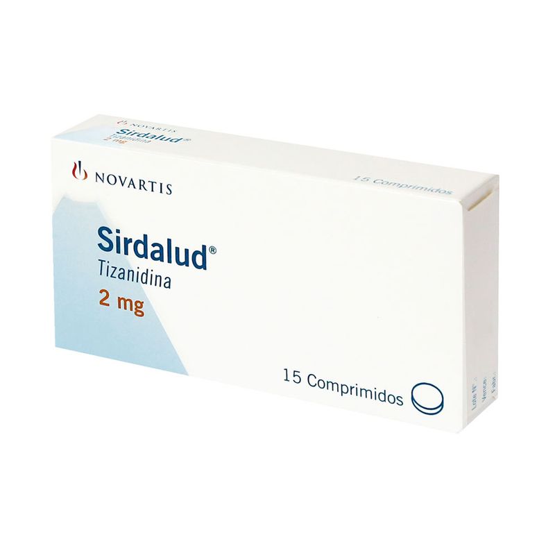SIRDALUD COMPRIMIDOS 2 MG - Farmacia Pasteur - Medicamentos y cuidado ...