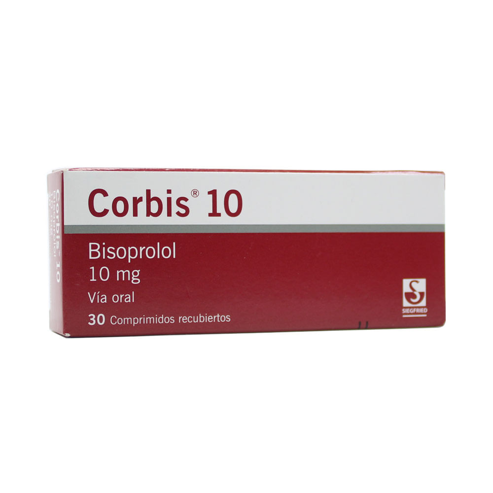 CORBIS (RG) COMPRIMIDOS 10 MG - Farmacia Pasteur - Farmacias Pasteur