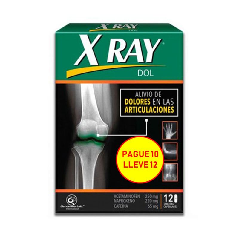 X RAL DOL TABLETAS CAJA PAGUE 10 LLEVE 12 - Farmacia Pasteur ...