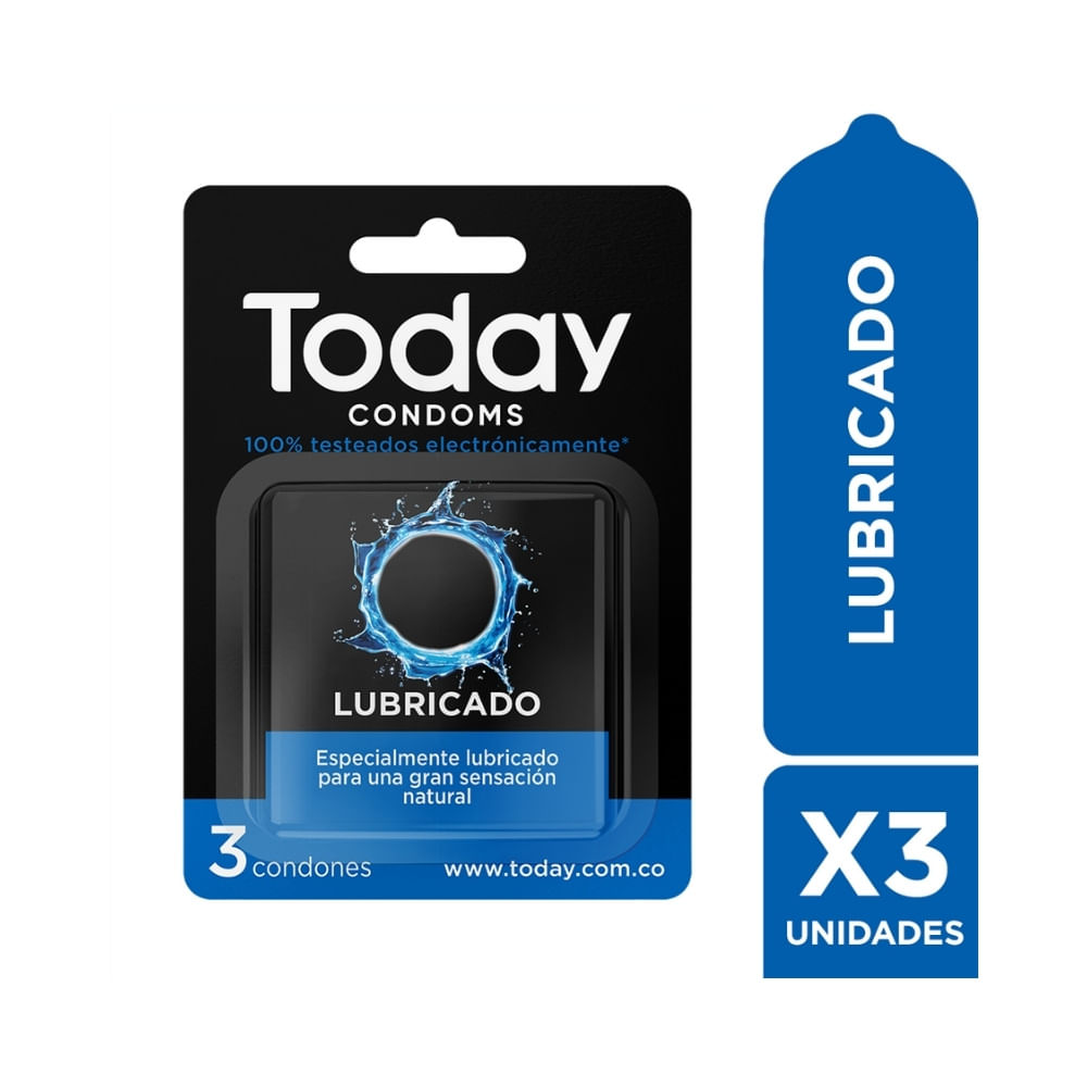 CONDON TODAY LUBRICADO PRESERVATIVOS - Farmacia Pasteur - Farmacias Pasteur
