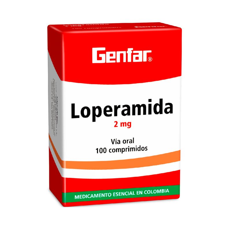 LOPERAMIDA GENFAR TABLETAS 2 MG - Farmacia Pasteur - Medicamentos y ...