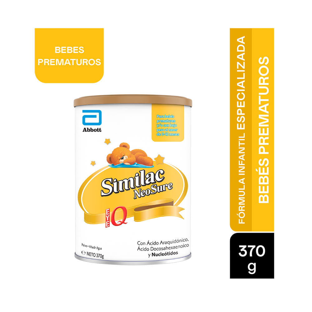 SIMILAC NEOSURE IQ POLVO LATA 370 G - Farmacia Pasteur - Medicamentos y ...