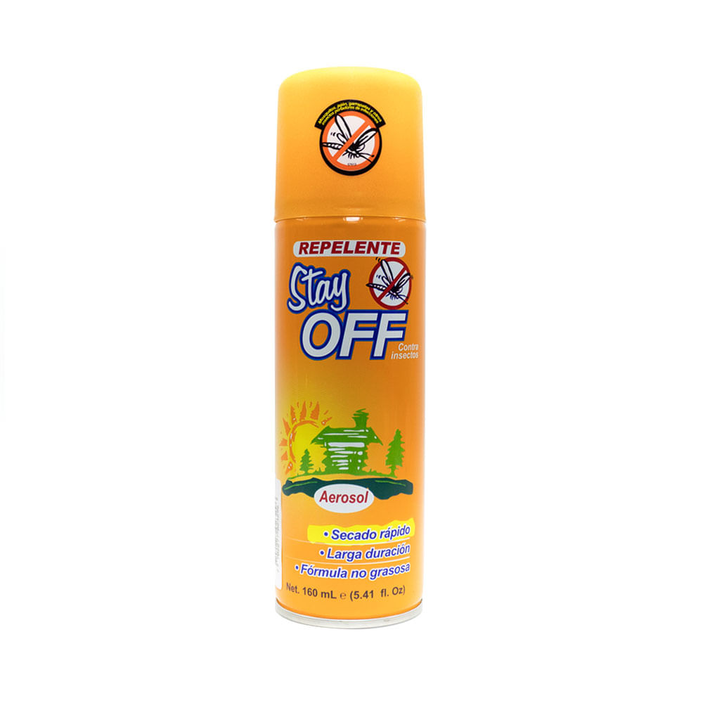 REPELENTE STAY OFF AEROSOL 160 ML - Farmacia Pasteur - Farmacias Pasteur