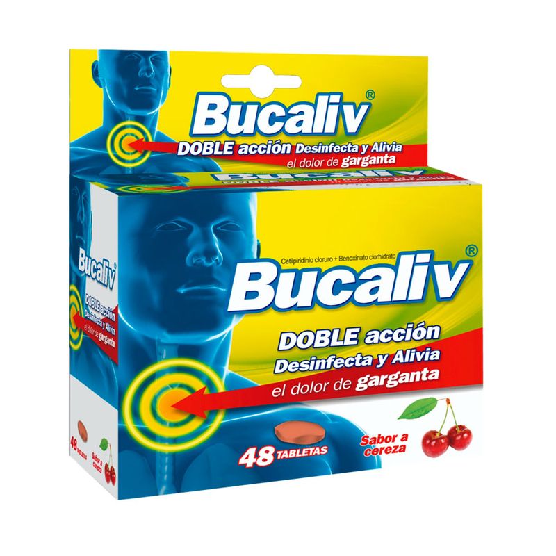 BUCALIV T. MASTICABLES CEREZA - Farmacia Pasteur - Medicamentos y ...