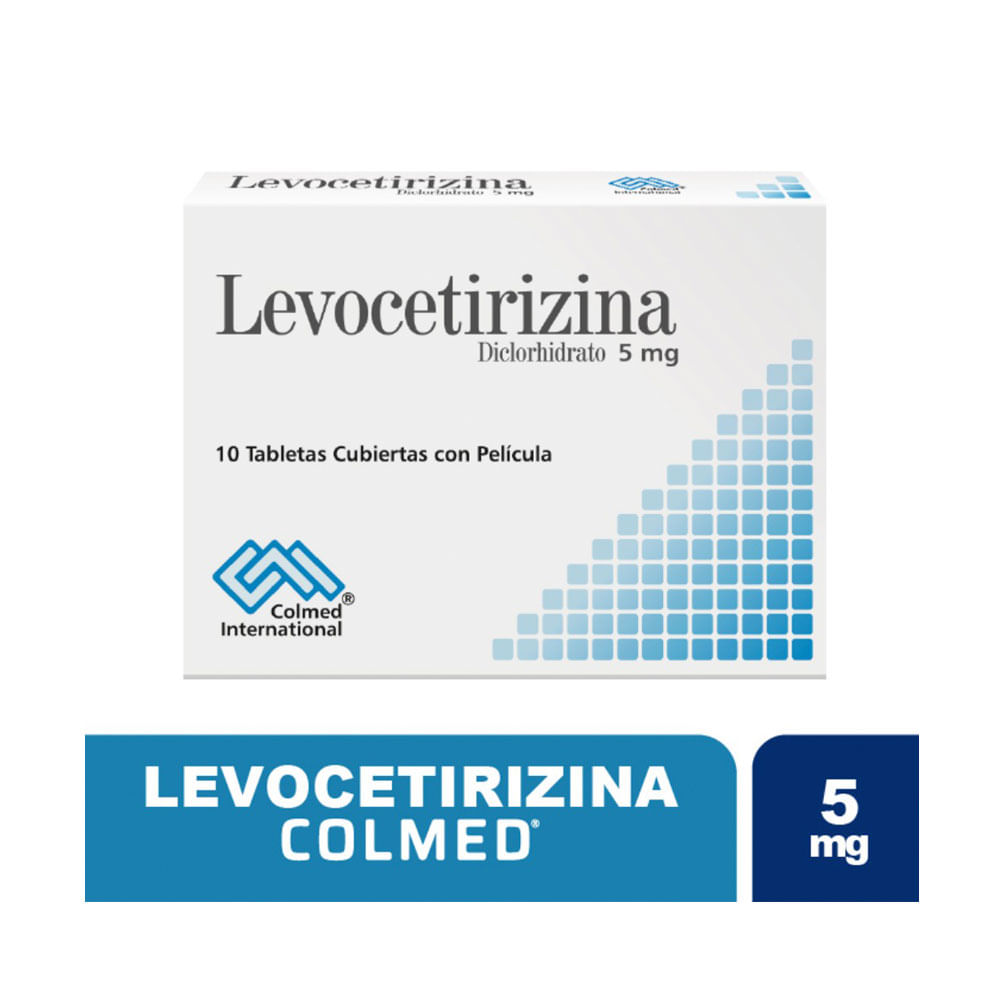 LEVOCETIRIZINA PROCAPS TABLETAS 5 MG - Farmacia Pasteur - Farmacias Pasteur