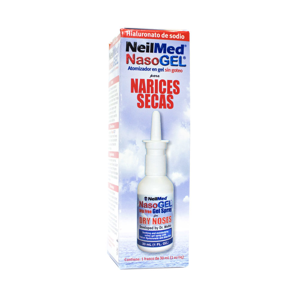 NASOGEL DRIP FREE SPRAY CAJA 30 ML - Farmacia Pasteur - Farmacias Pasteur