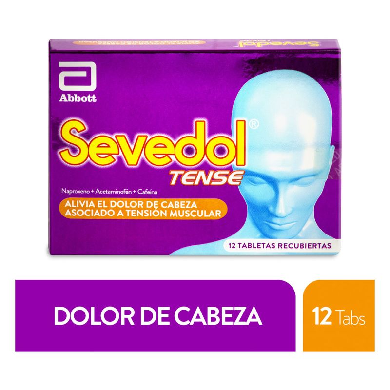 +++SEVEDOL TENSE TABLETAS - Farmacia Pasteur - Medicamentos y cuidado ...