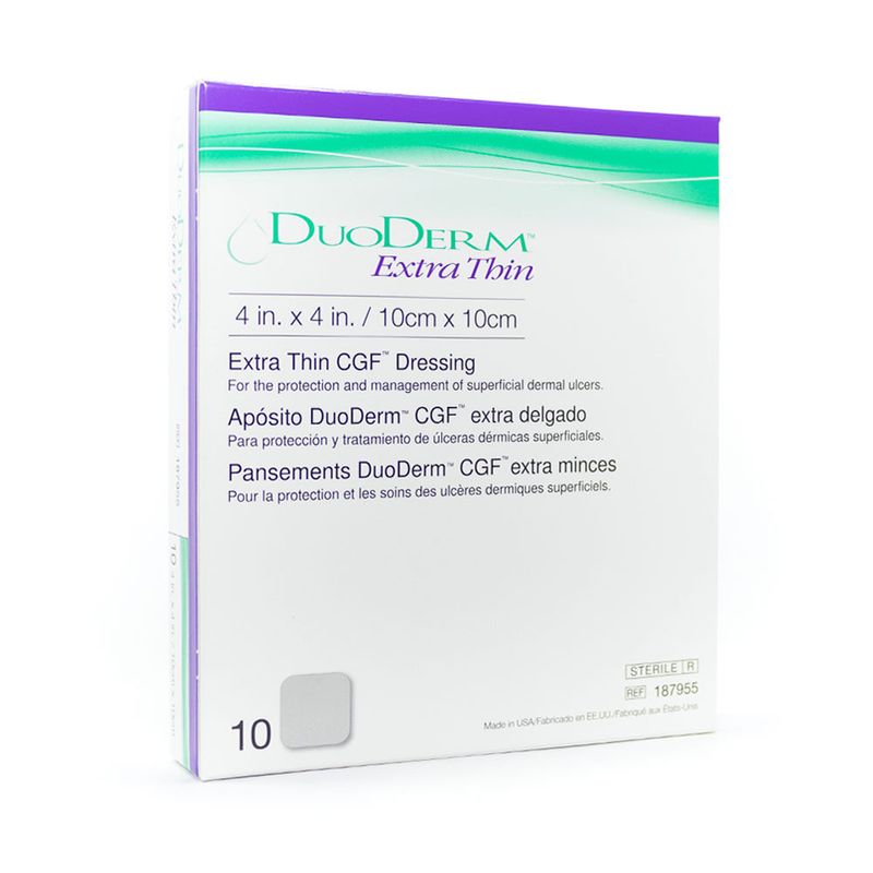 DUODERM EXT THIM.DELG. 10X10 APOSITO CAJA X 1 UND - Farmacia Pasteur ...