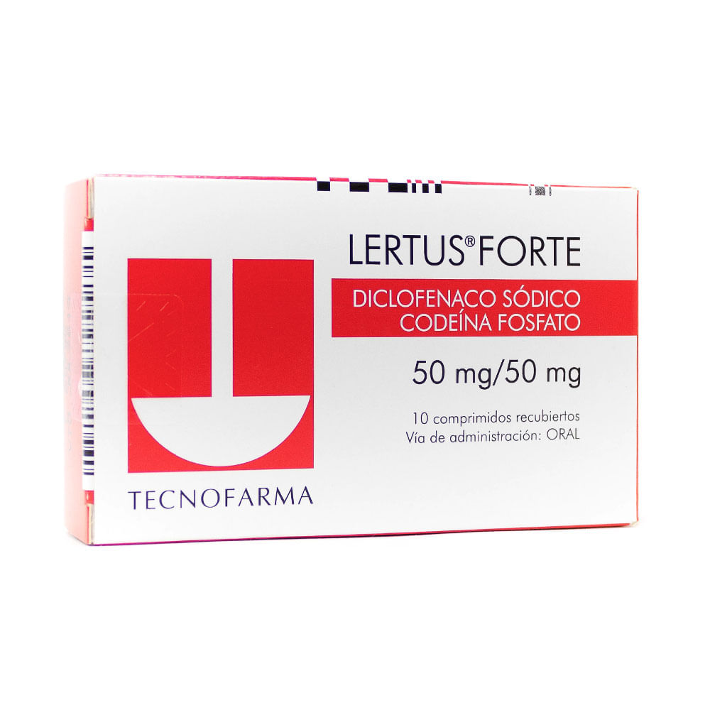 LERTUS FORTE COMPRIMIDOS 50 MG - Farmacia Pasteur - Farmacias Pasteur