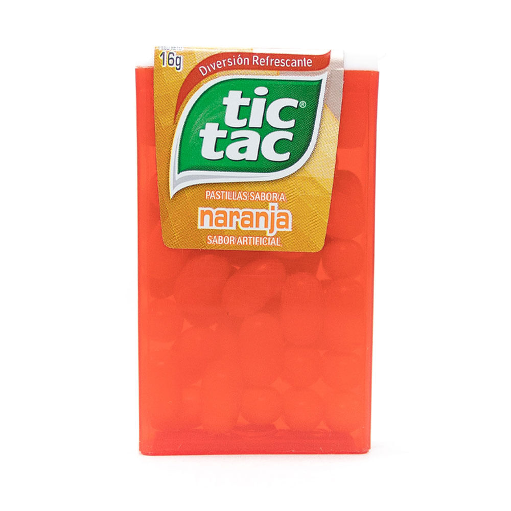 TIC TAC PASTILLAS NARANJA CAJA 16 G - Farmacia Pasteur - Medicamentos y ...