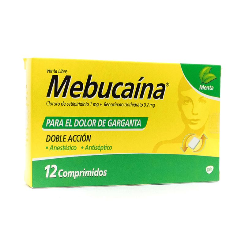 MEBUCAINA COMPRIMIDOS - Farmacia Pasteur - Medicamentos y cuidado ...