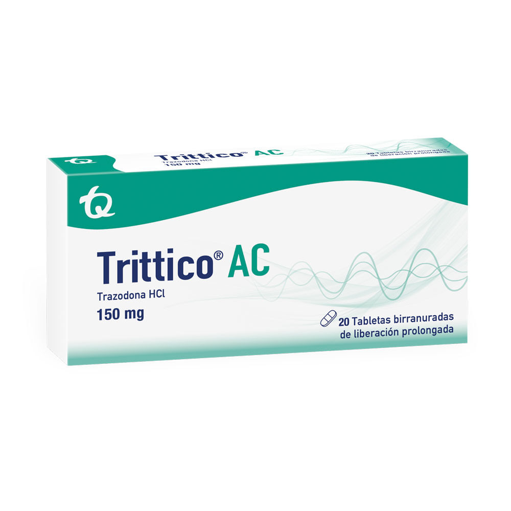 TRITTICO AC TABLETAS 150 MG - Farmacia Pasteur - Farmacias Pasteur