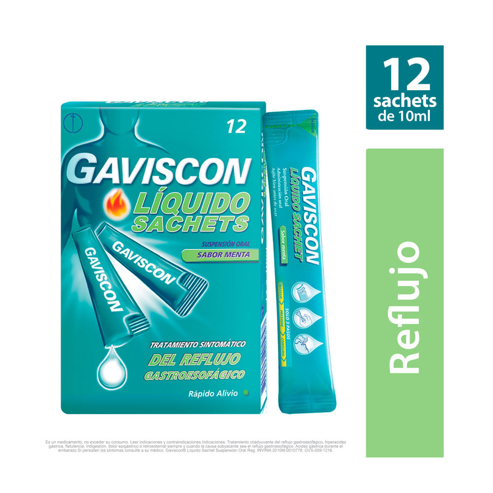 GAVISCON SACHET - Farmacia Pasteur - Farmacias Pasteur