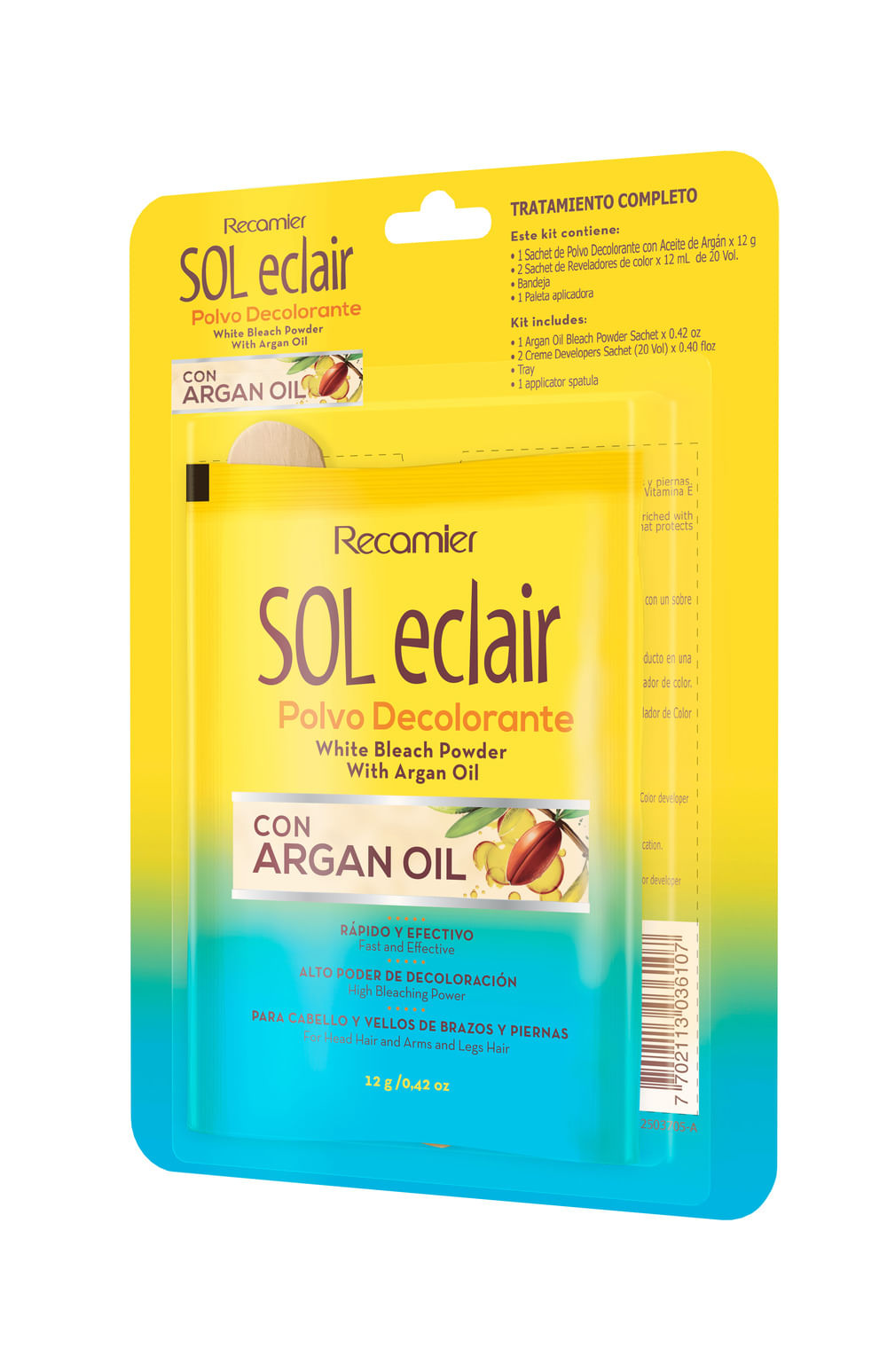 POLVO DECOLORANTE SOL ECLAIR KERATIN ESTUCHE 12 G - Farmacia Pasteur ...