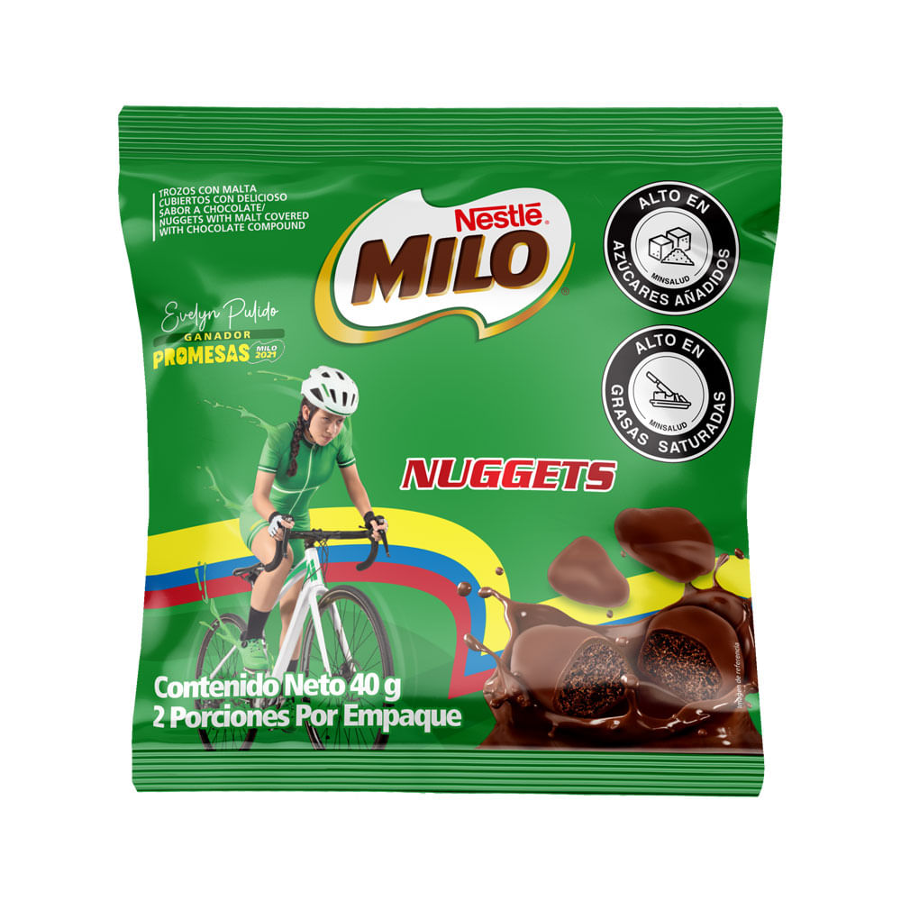 NUGGETS MILO BOLSA 40 G - Farmacia Pasteur - Farmacias Pasteur