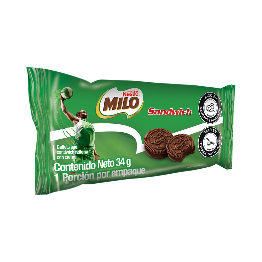 GALLETA MILO SANDWICH 34 G - Farmacia Pasteur - Farmacias Pasteur