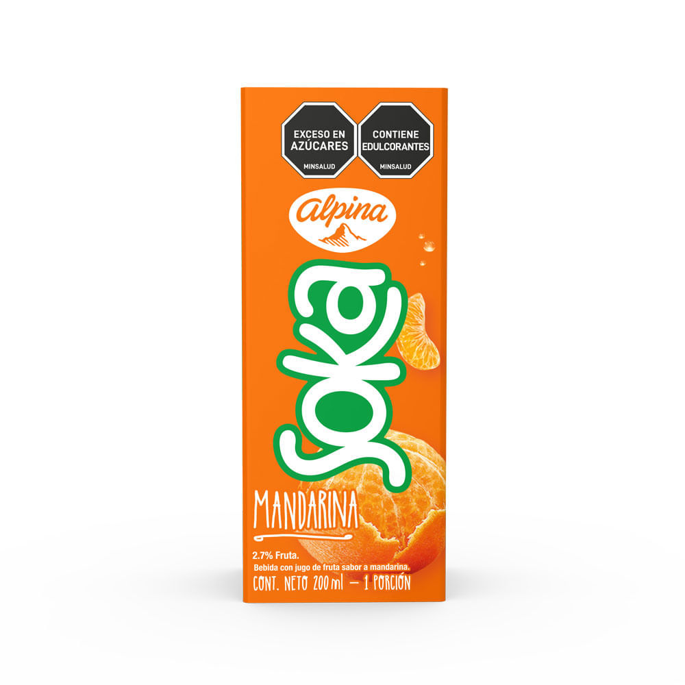 BEBIDA SOKA MANDARINA TETRAPACK 200 ML - Farmacia Pasteur ...