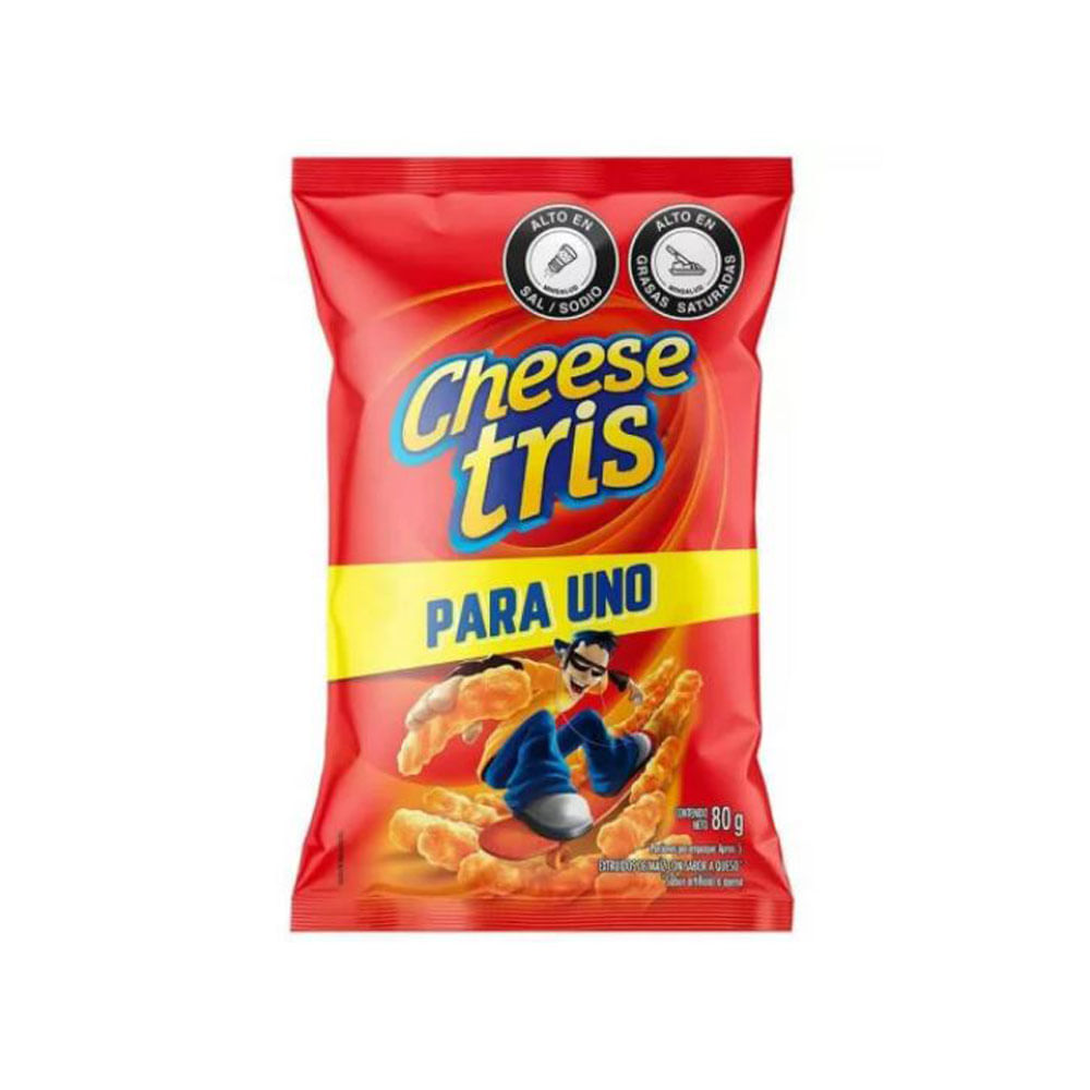 CHEESE TRIS QUESO BOLSA 80 G - Farmacia Pasteur - Farmacias Pasteur