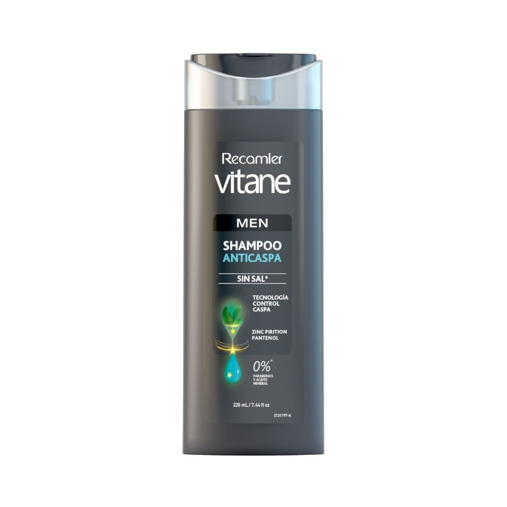 SHAMPOO ANTICASPA VITANE MEN FRASCO 220 ML - Farmacia Pasteur ...