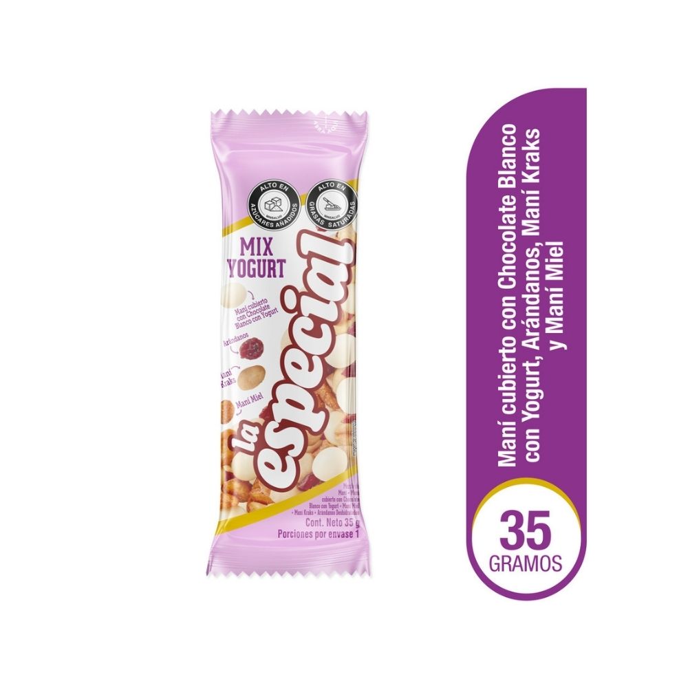 LA ESPECIAL MANI MIX YOGURT FRACCION 35 G - Farmacia Pasteur ...