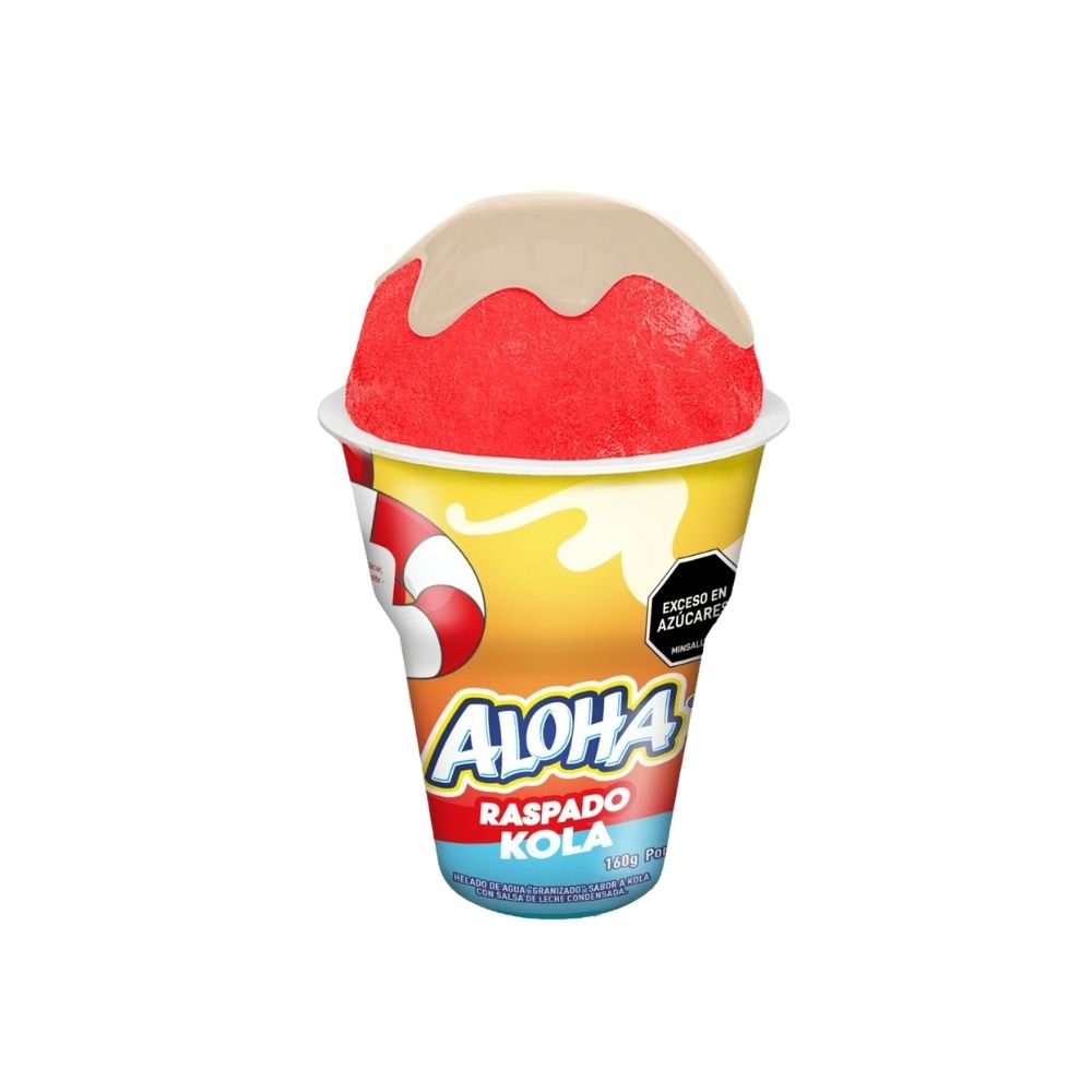 HELADO ALOHA CREM HELADO RASPADO KOLA VASO 160 G - Farmacia Pasteur ...