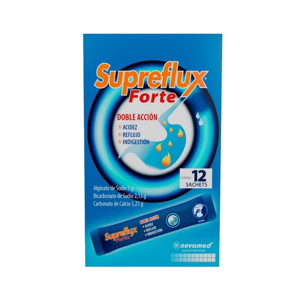SUPREFLUX FORTE SACHET MENTA - Farmacia Pasteur - Farmacias Pasteur