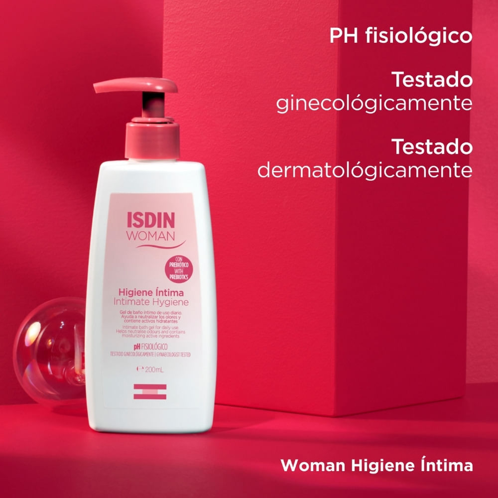 ISDIN WOMAN HIGIENE INTIMA GEL FRASCO 200 ML - Farmacia Pasteur ...