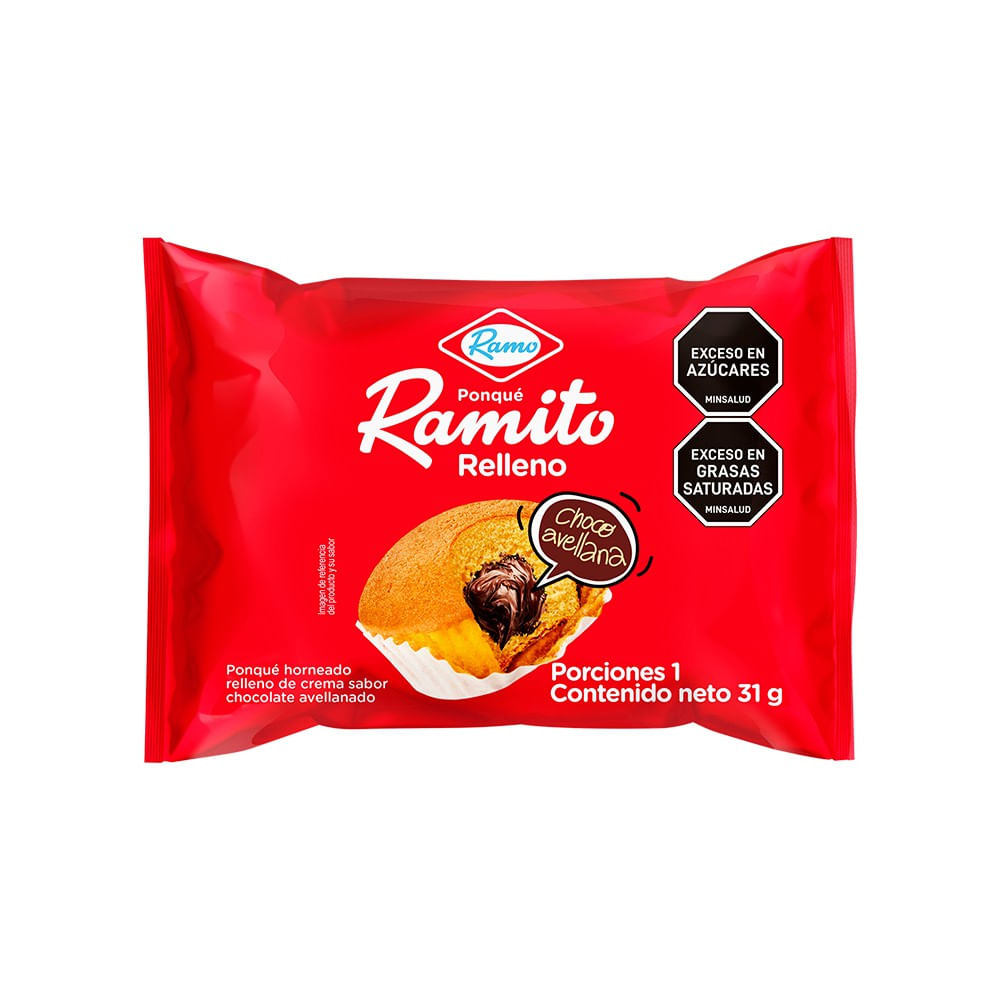 PONQUE RAMITO RELLENO CHOCOLATE BOLSA 31G - Farmacia Pasteur ...