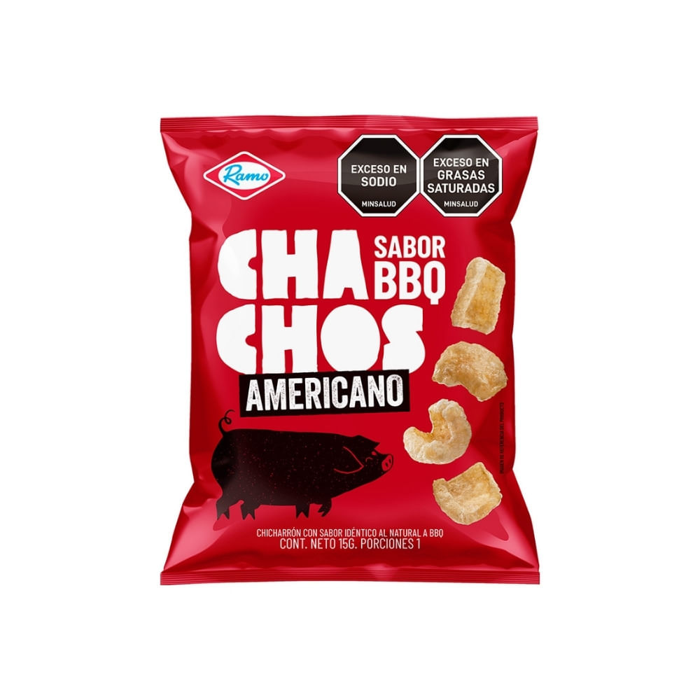 CHACHOS AMERICANO RAMO SABOR BBQ PAQUETE 15 G - Farmacia Pasteur ...