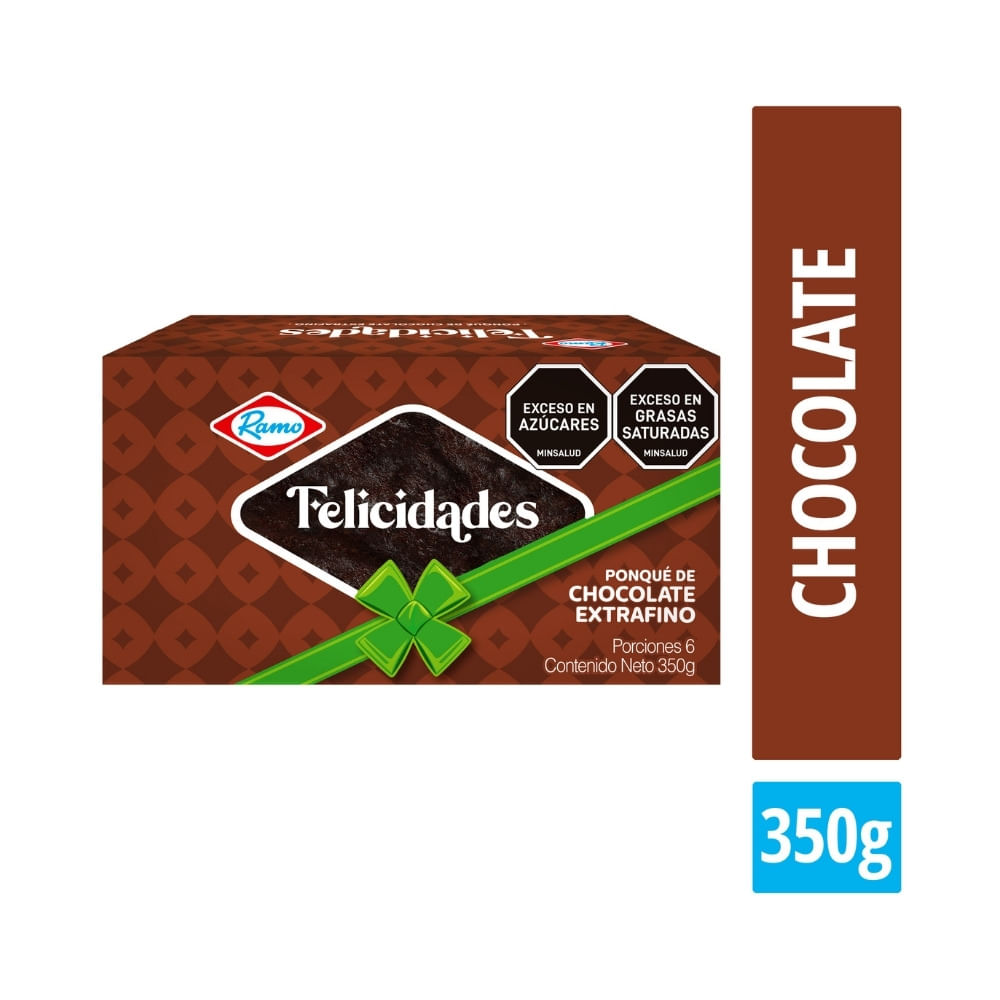 PONQUE RAMO FELICIDADES CHOCOLATE CAJA 350 G - Farmacia Pasteur ...