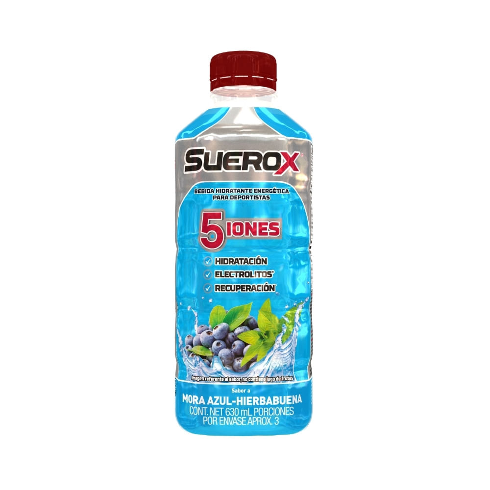 +++SUEROX MORA AZUL- HIERBABUENA BOTELLA 630 ML - Farmacia Pasteur ...