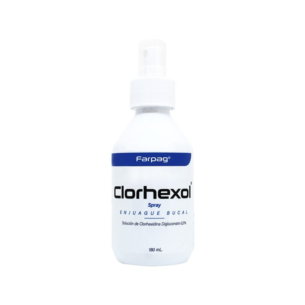CLORHEXOL ENJUAGUE BUCAL SPRAY 180 ML - Farmacia Pasteur - Farmacias ...