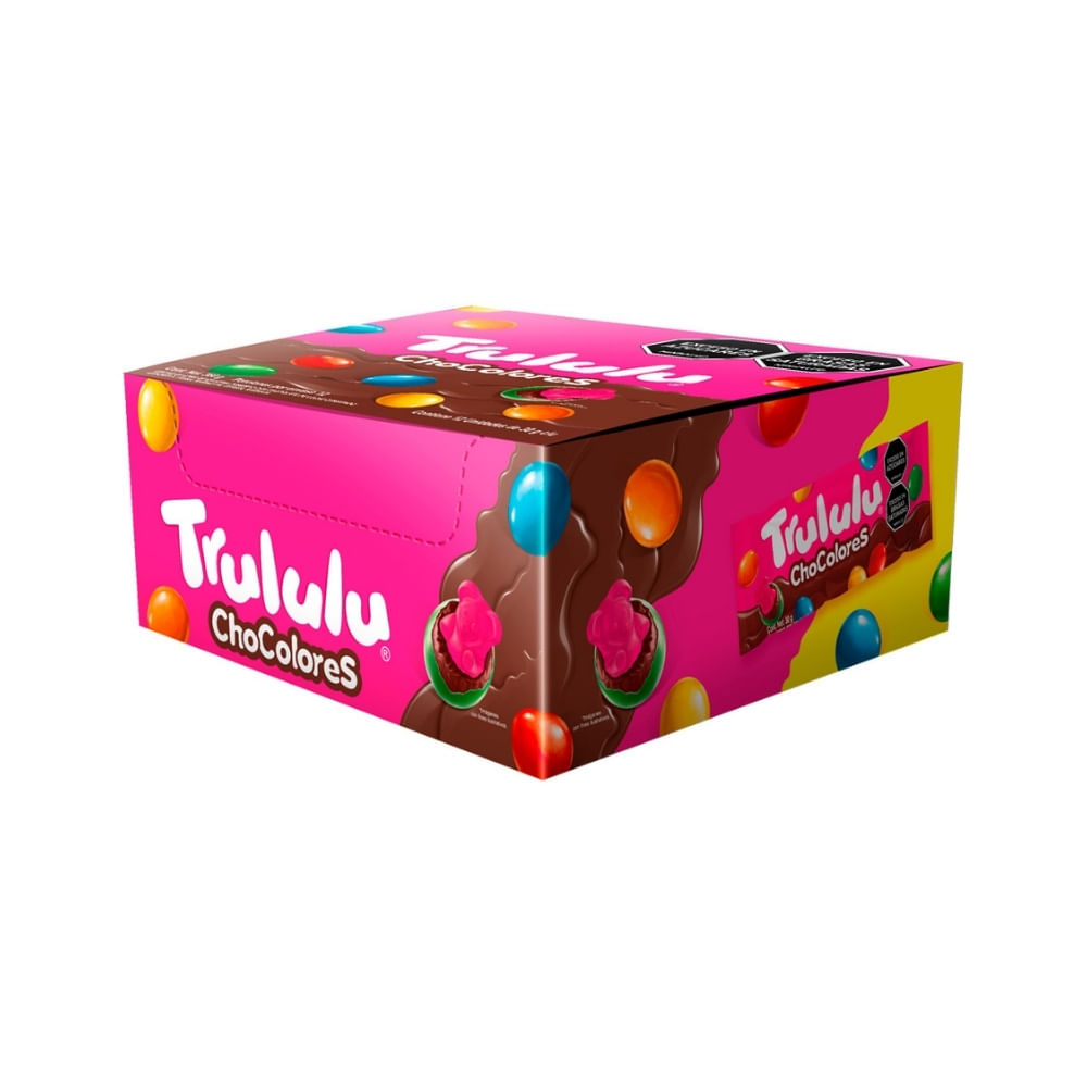 TRULULU CHOCOLORES BOLSA 30 G - Farmacia Pasteur - Farmacias Pasteur
