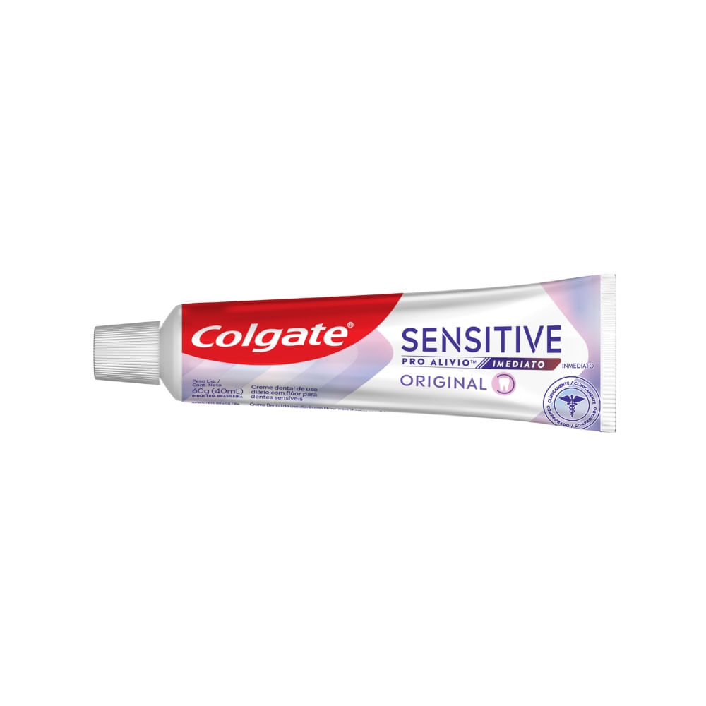 CREMA DENTAL COLGATE SENSITIVE PROALIVIO INMEDIATO ORIGINAL CAJA 60 G ...