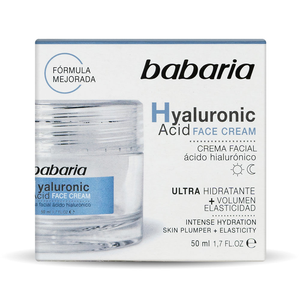 BABARIA ACIDO HIALURONICO CREMA FACIAL FRASCO 50 ML - Farmacia Pasteur ...