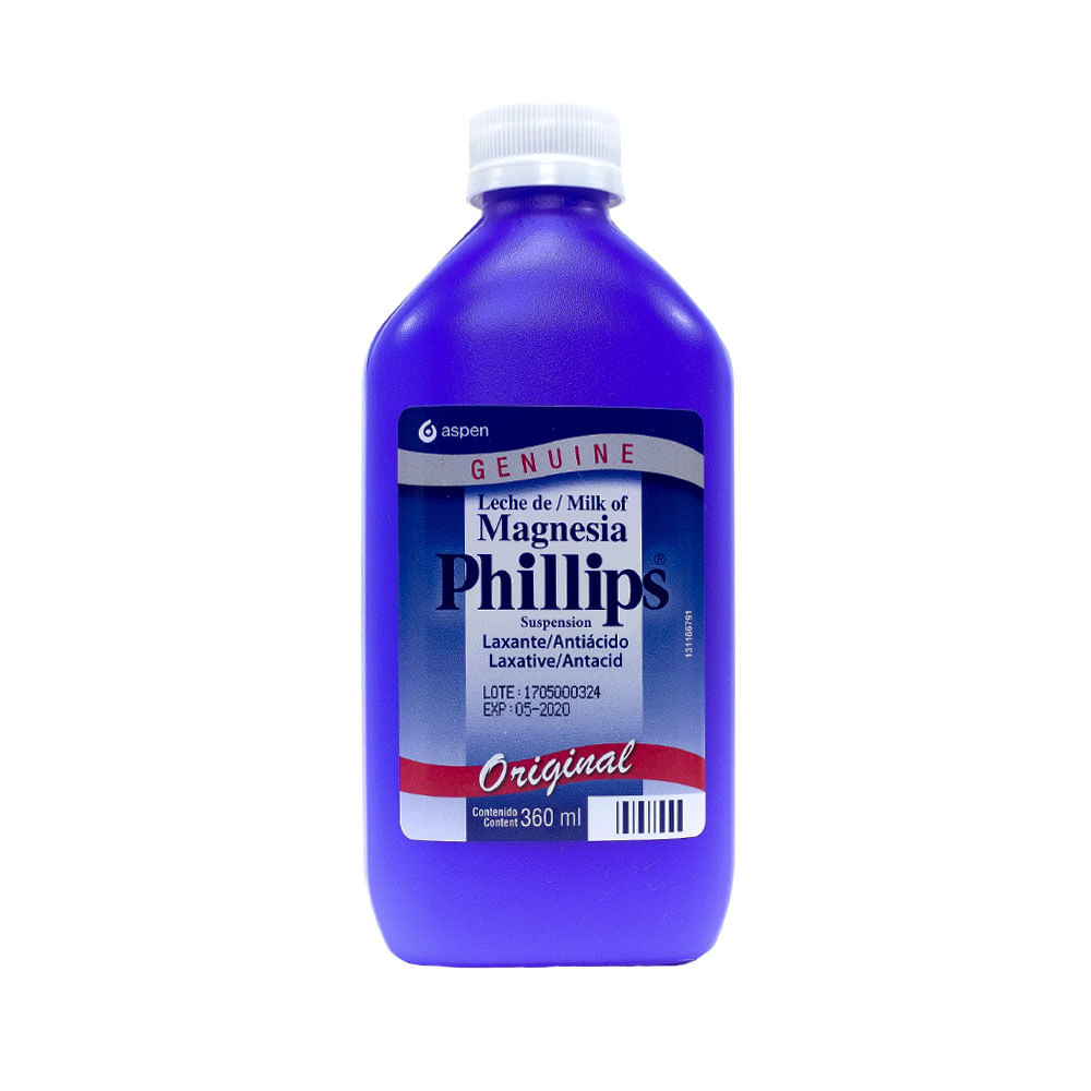 MAGNESIA PHILLIPS FRASCO 360 ML - Farmacia Pasteur - Farmacias Pasteur