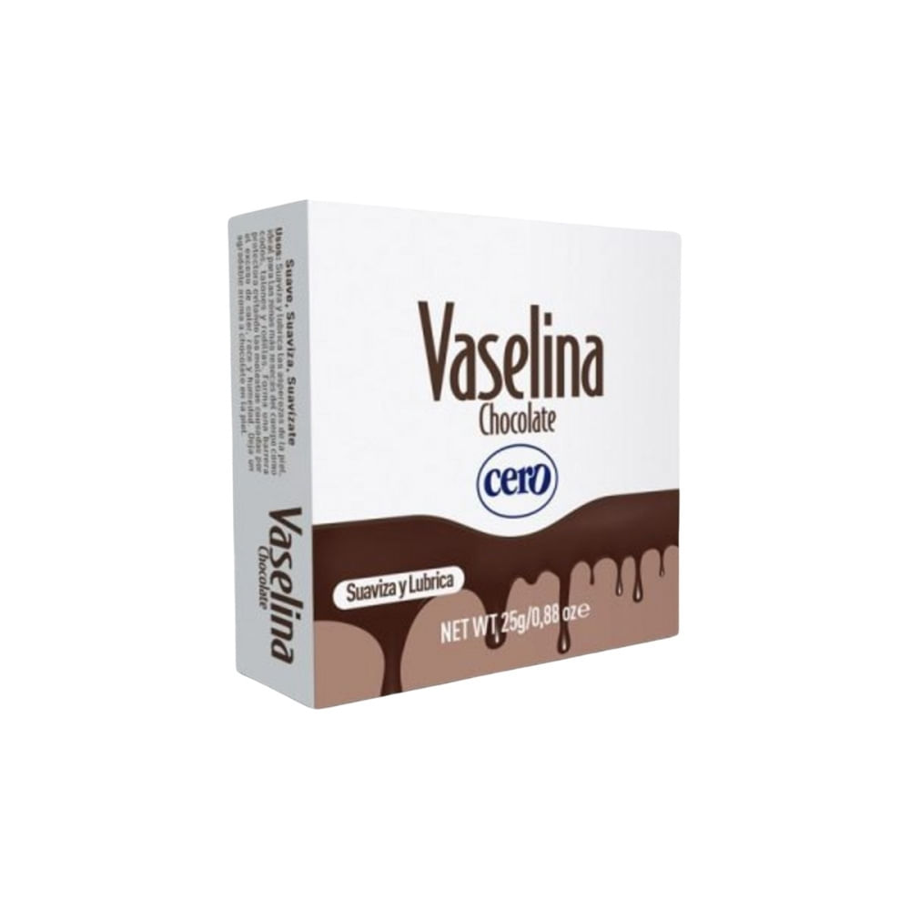 VASELINA CERO CHOCOLATE CAJA 25 G - Farmacia Pasteur - Farmacias Pasteur