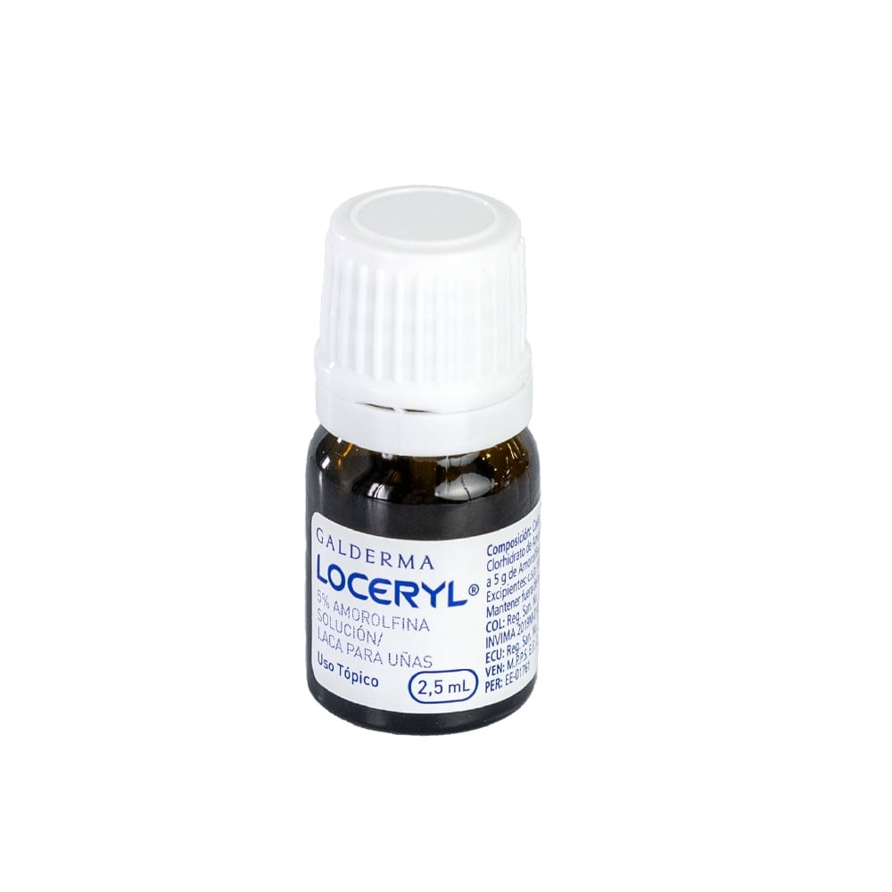 LOCERYL LACA 5% FRASCO 2.5 ML - Farmacia Pasteur - Farmacias Pasteur